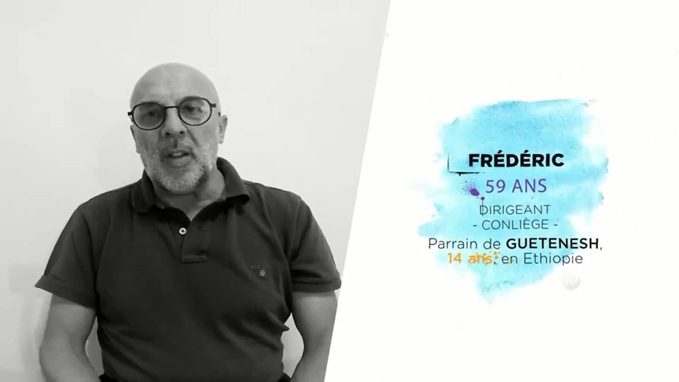 Frédéric se confie dans Paroles de parrains