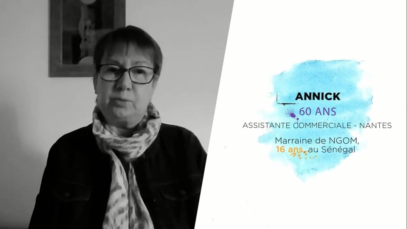 Annick se confie dans Paroles de parrains