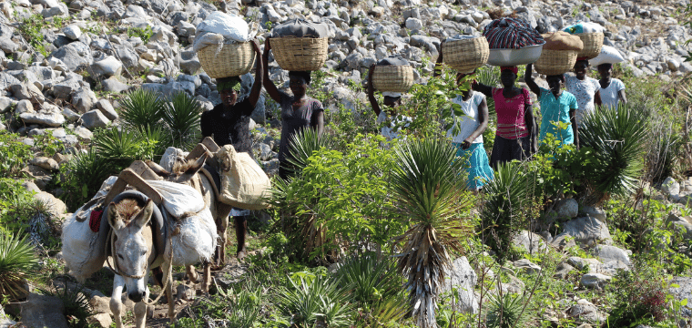 Haïti : Reconstruction de la route enclavée Morne Georgette